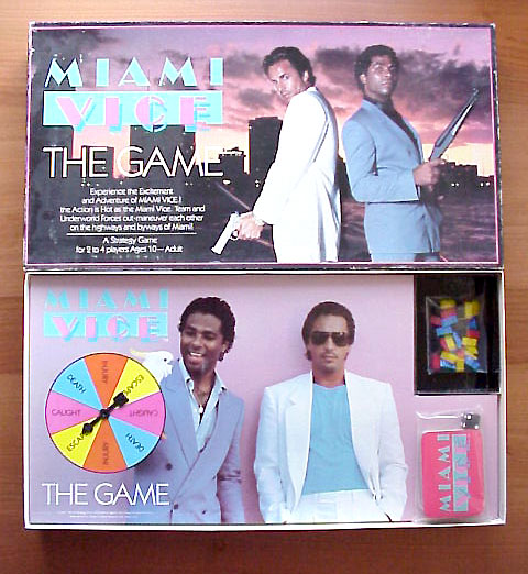 Miami Vice Board Game — Miami Vice Chronicles